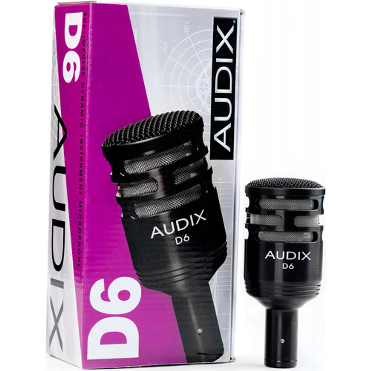 Microfono Audix D6 para Instrumentos