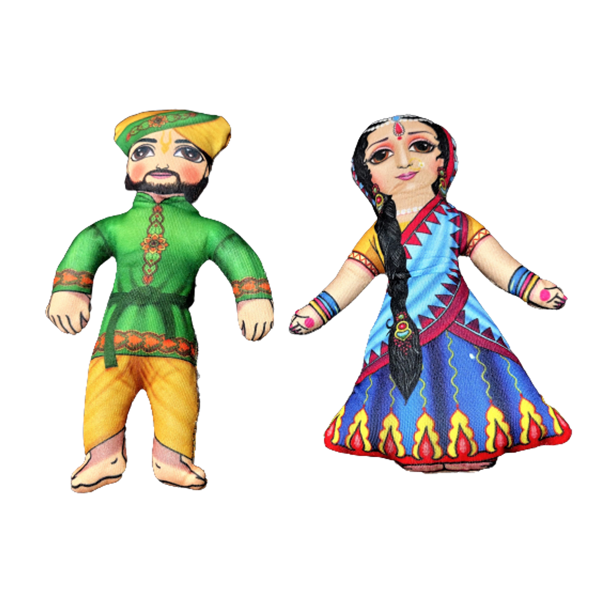 Peluches Nanda Baba y Yasoda