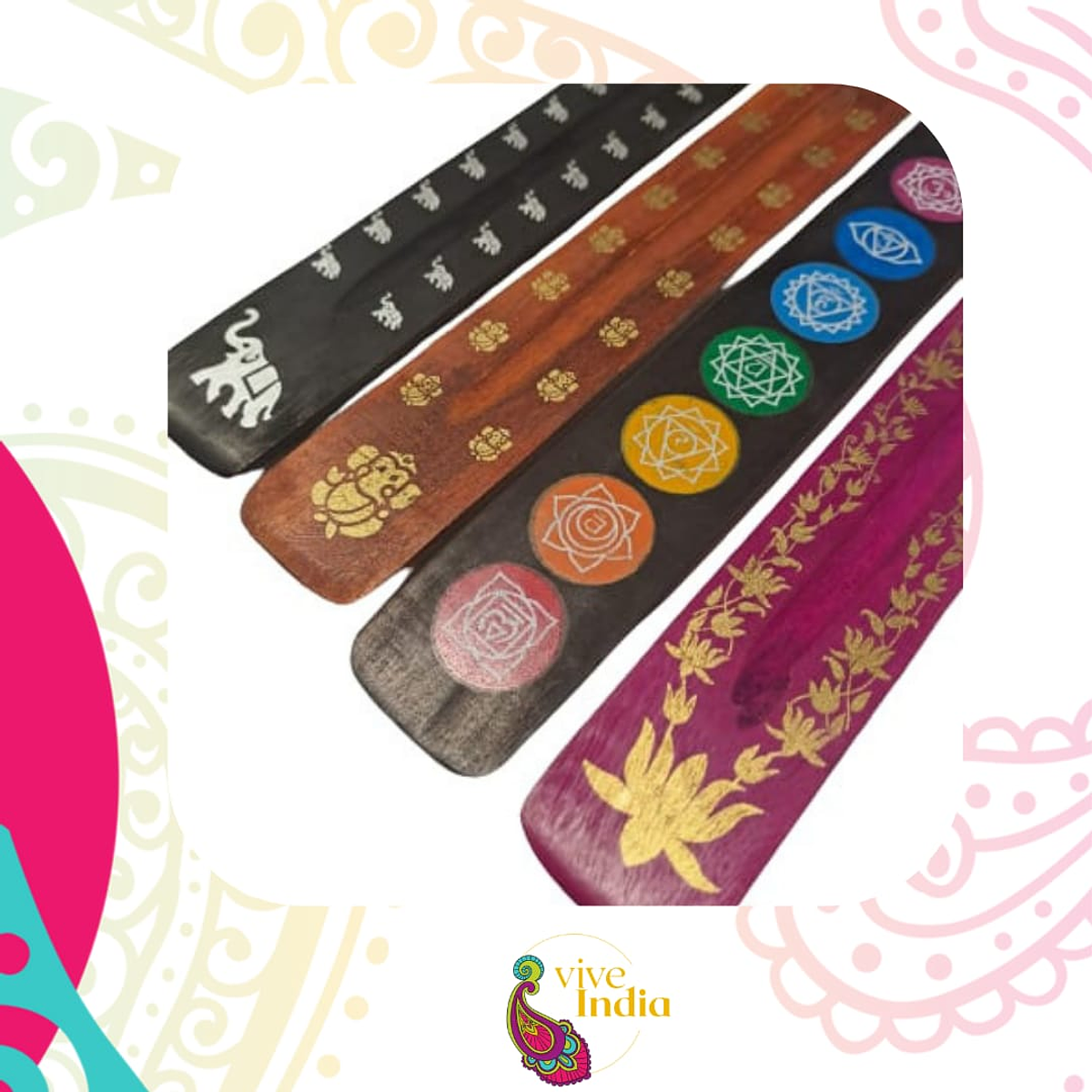 PORTA INCIENSOS DE MADERA