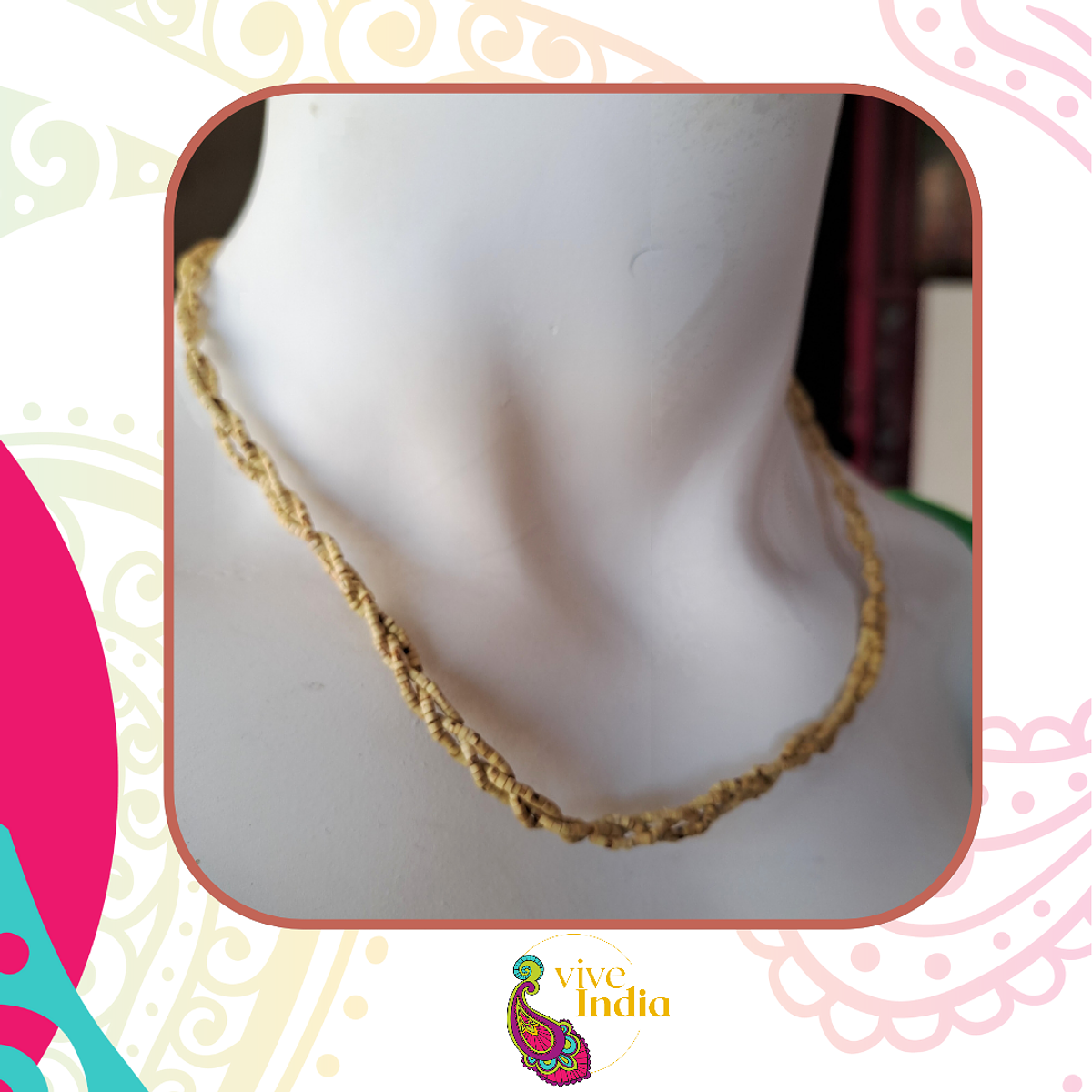 Khanti de Tulasi - 1 vuelta diseño trenza