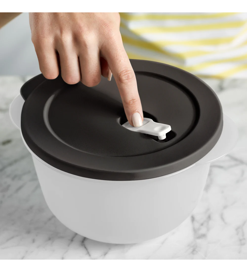 Set De 3 Contenedores De Microondas Tupperware