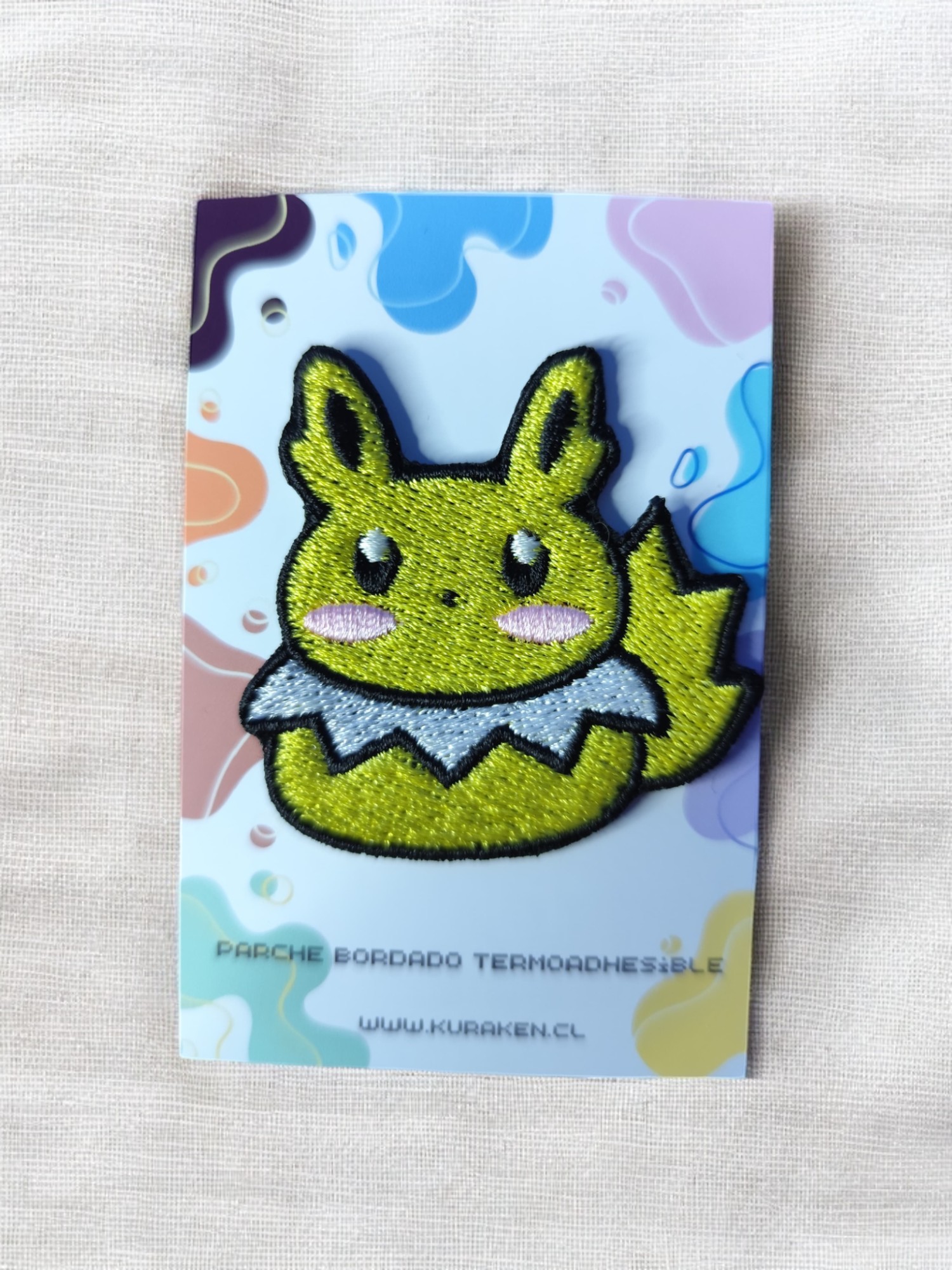 JOLTEON - PARCHE BORDADO TERMOADHESIBLE
