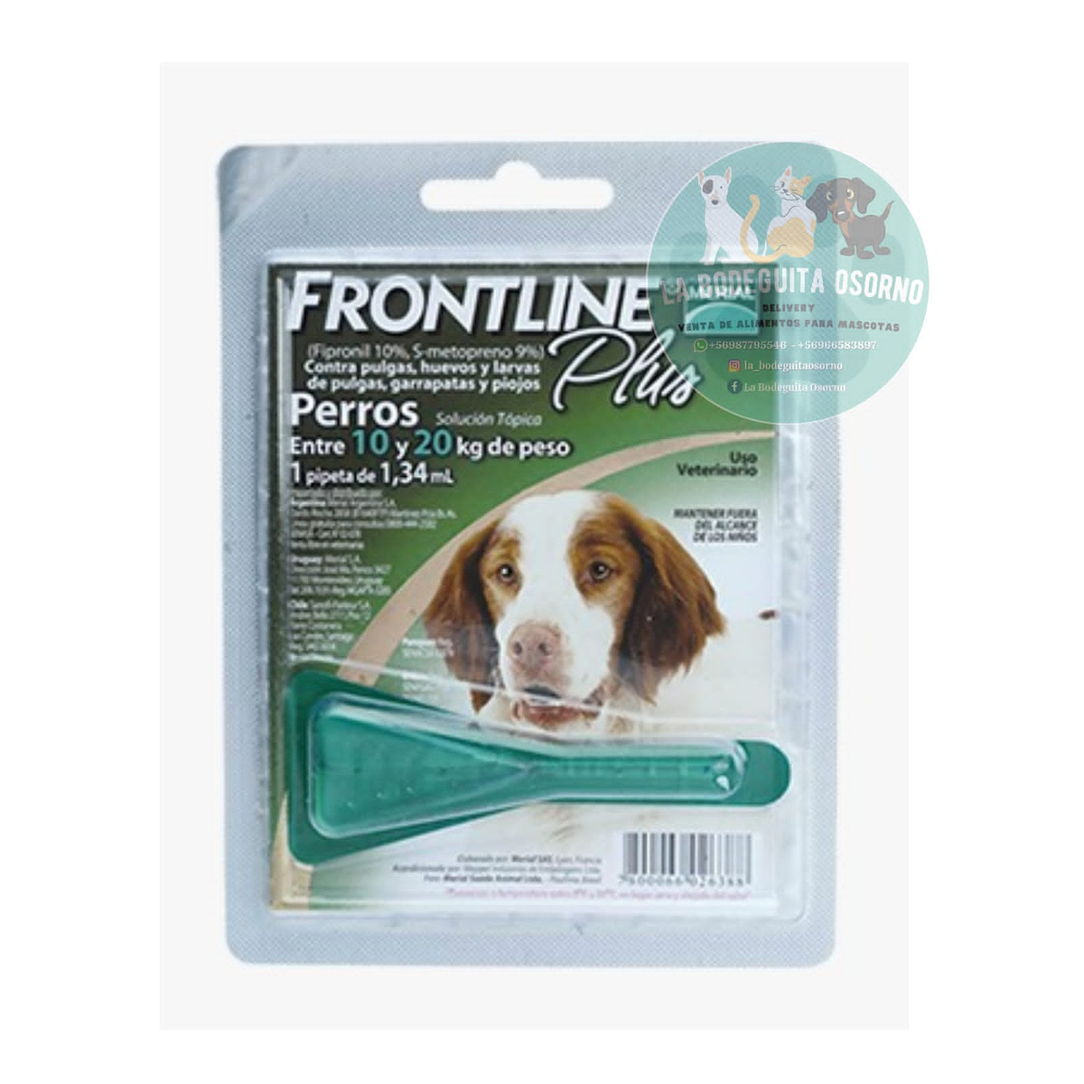 Frontline Plus Pipeta 10-20 KG