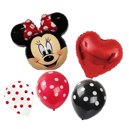 GLOBOS Minnie (set)
