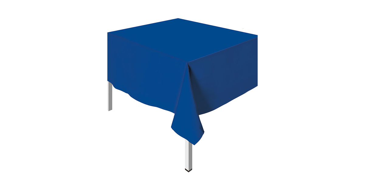 Mantel Rectangular Azul Rey