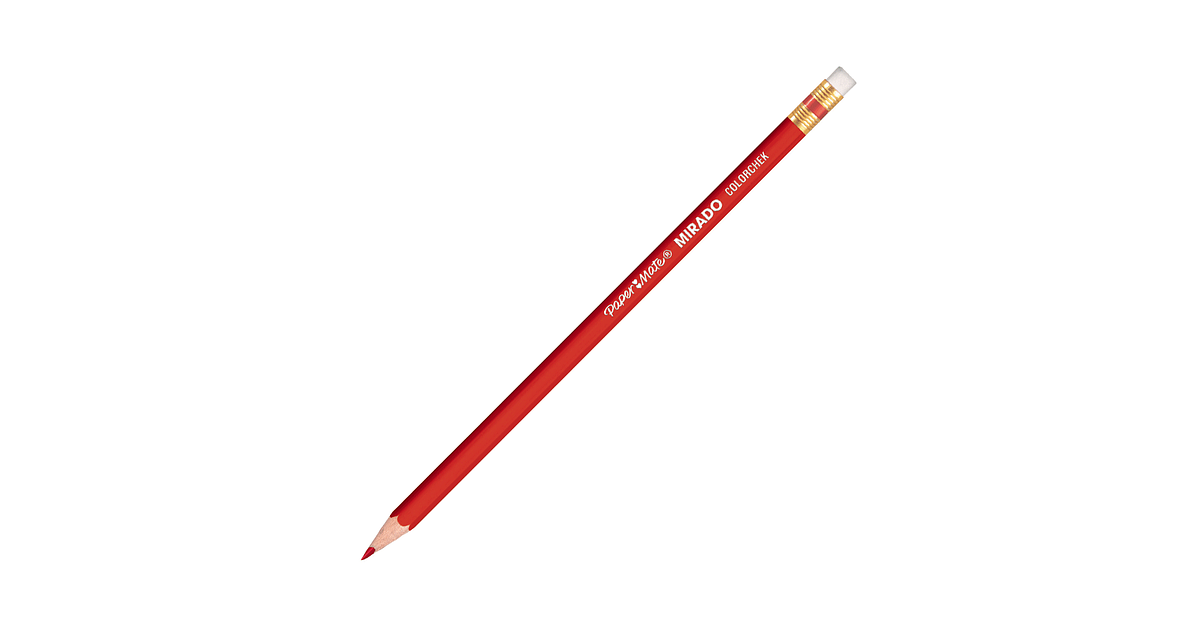 Lápiz Colorcheck Rojo Paper Mate