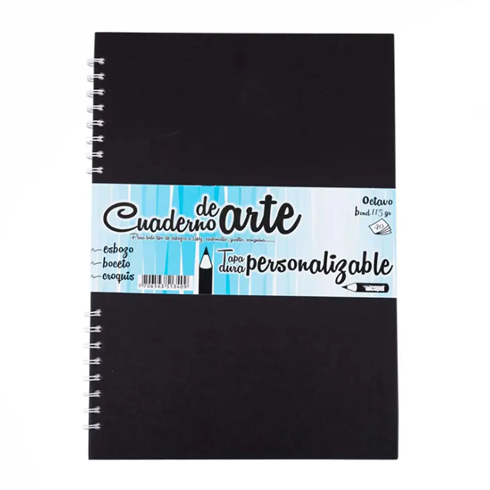 Cuaderno De Arte 1/8