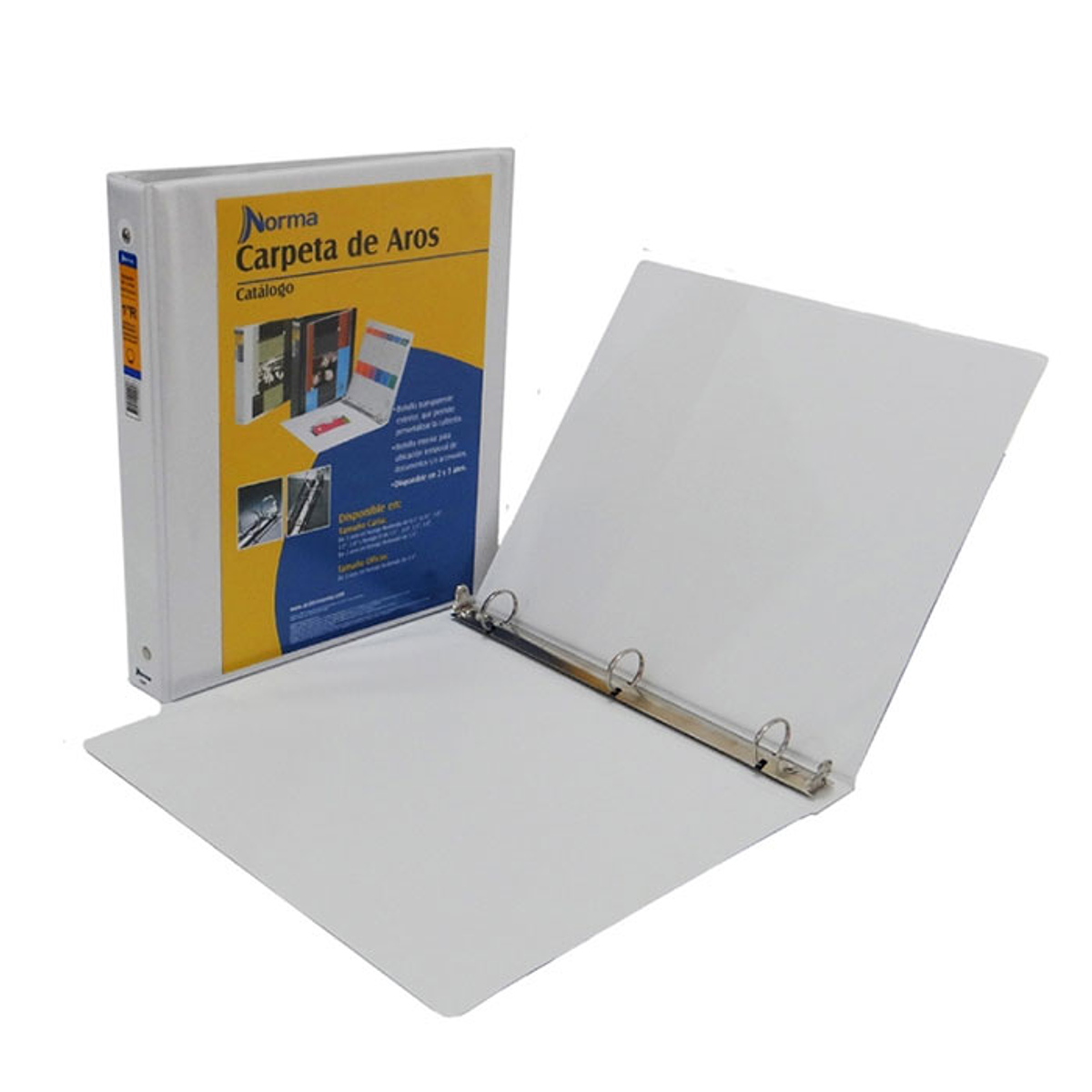 Carpeta Catalogo 1.5 Norma Blanca