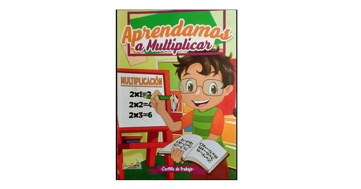 Libro De Trabajo Aprendamos A Multiplicar