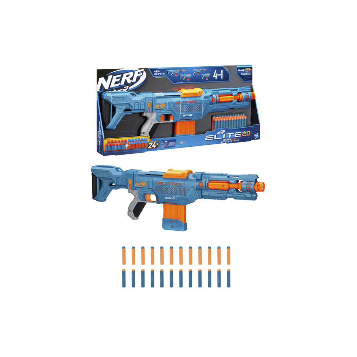 Nerf Elite 2.0 Echo Cs 10 Hasbro