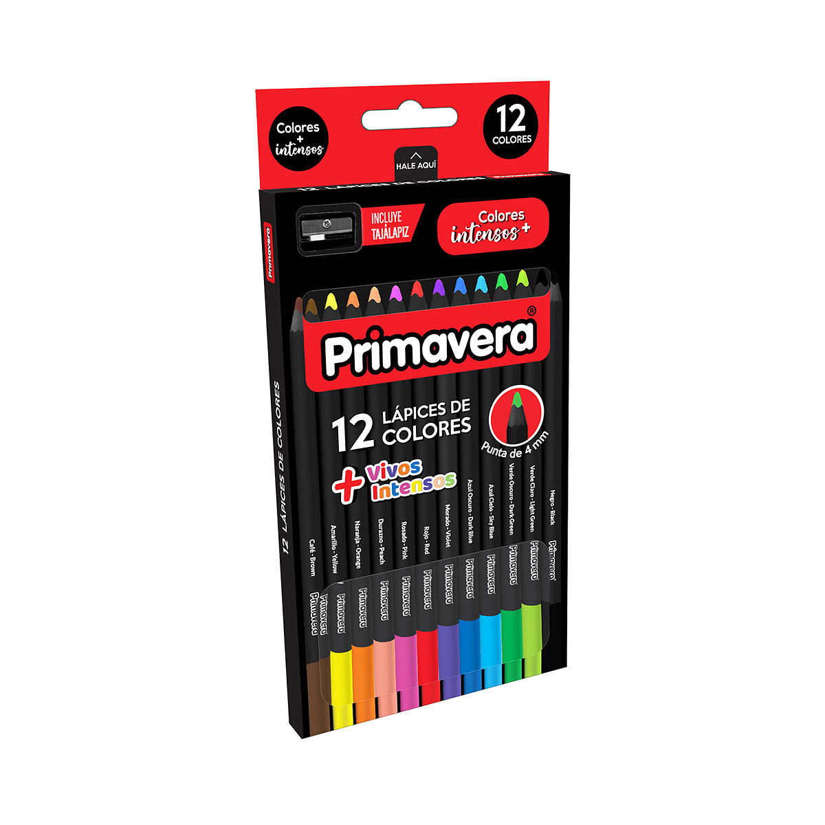 Colores Primavera Black x 12 Unidades