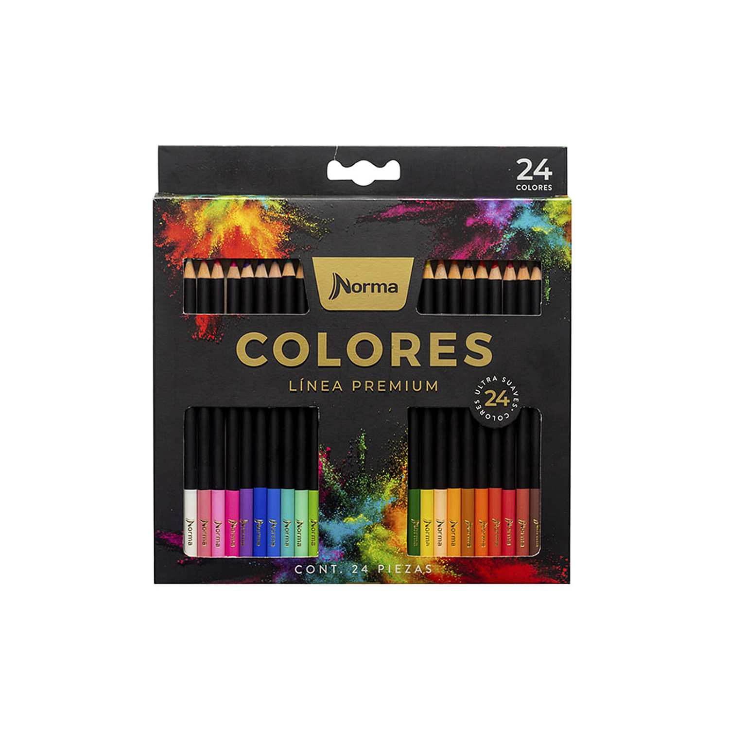 Colores Norma Premium X 24 Unidades