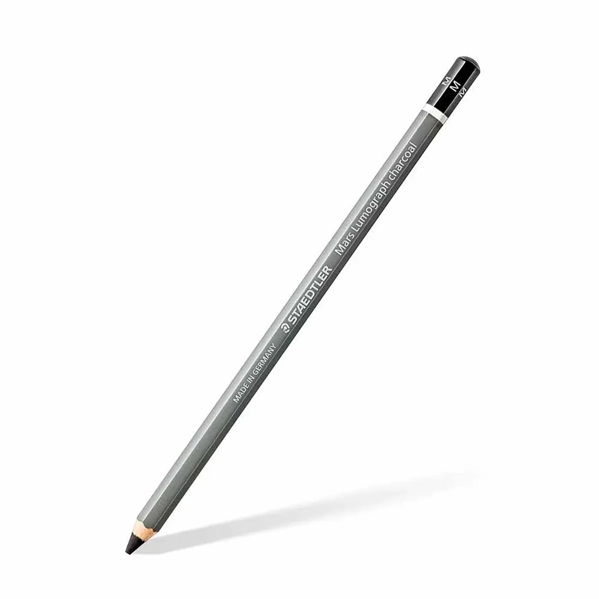 Lápiz Staedtler Mars Lumograph Carbón M