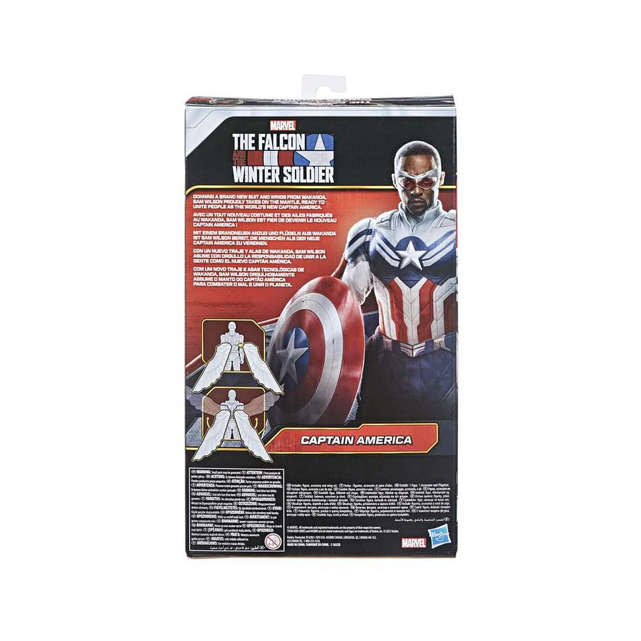 Marvel Titán Falcón Capitán América