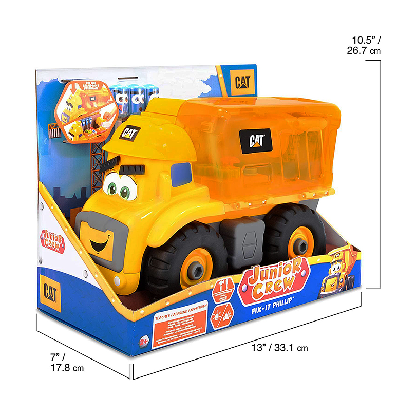 Volqueta 10 Junior Arma Tu Vehículo Caterpillar