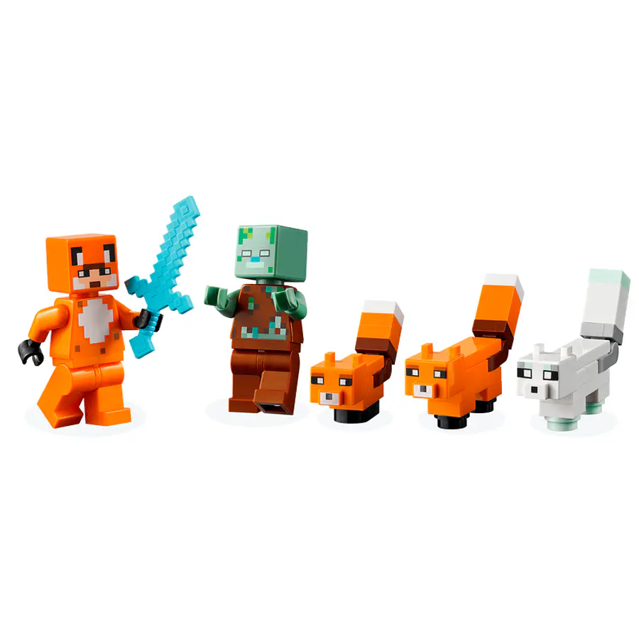 Lego Minecraft El Refugio-Zorro
