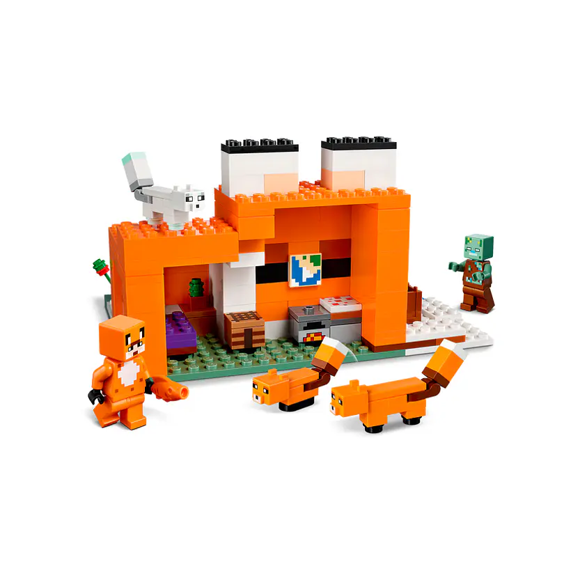 Lego Minecraft El Refugio-Zorro
