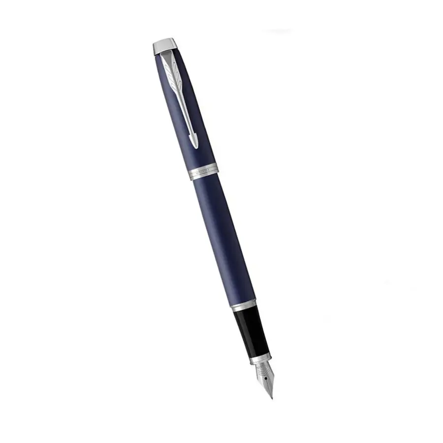 Pluma Parker Im Azul Mate Con Tapa