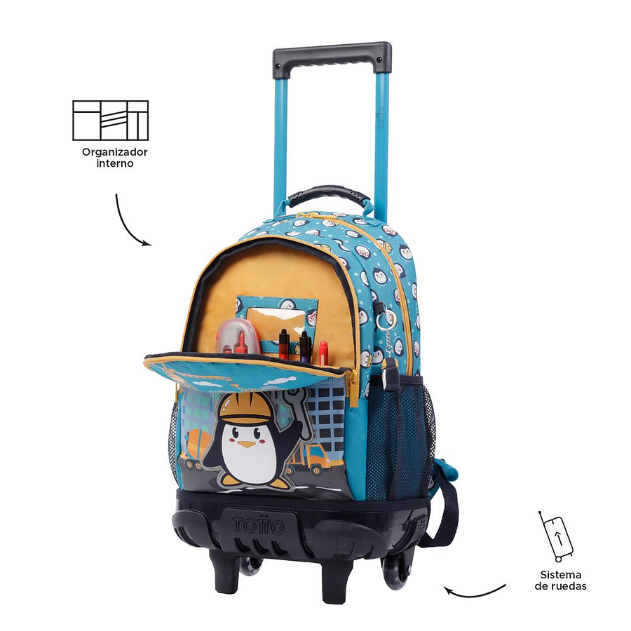 Morral Ruedas Bomper Funny Penguin S Totto Kids