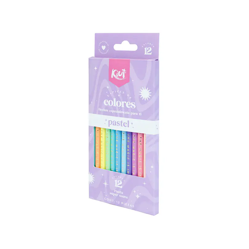 Colores Kiut Pastel X 12 Unidades