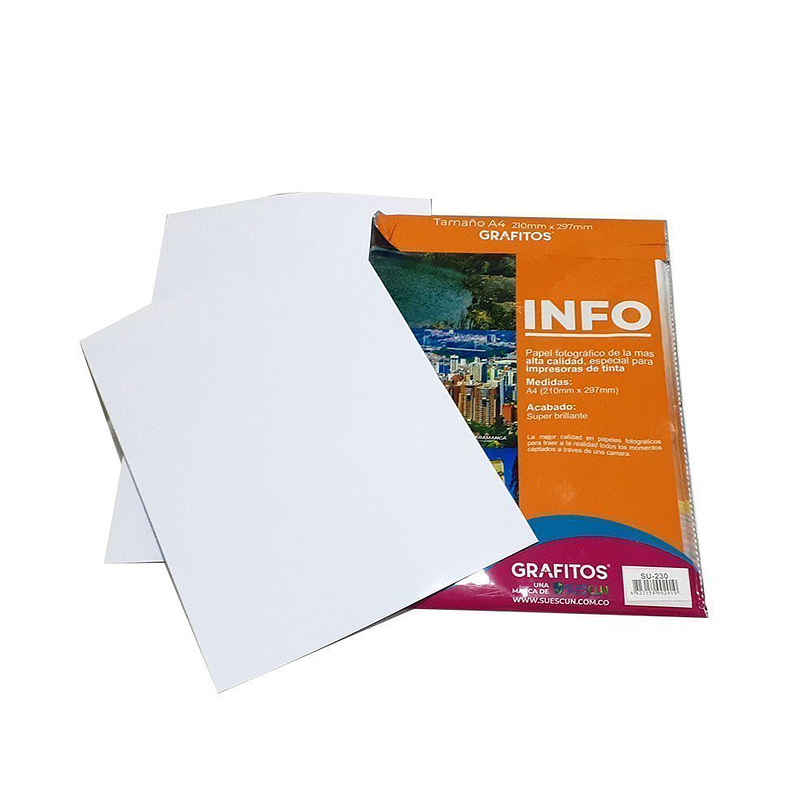 Papel Fotográfico 200 Gramos