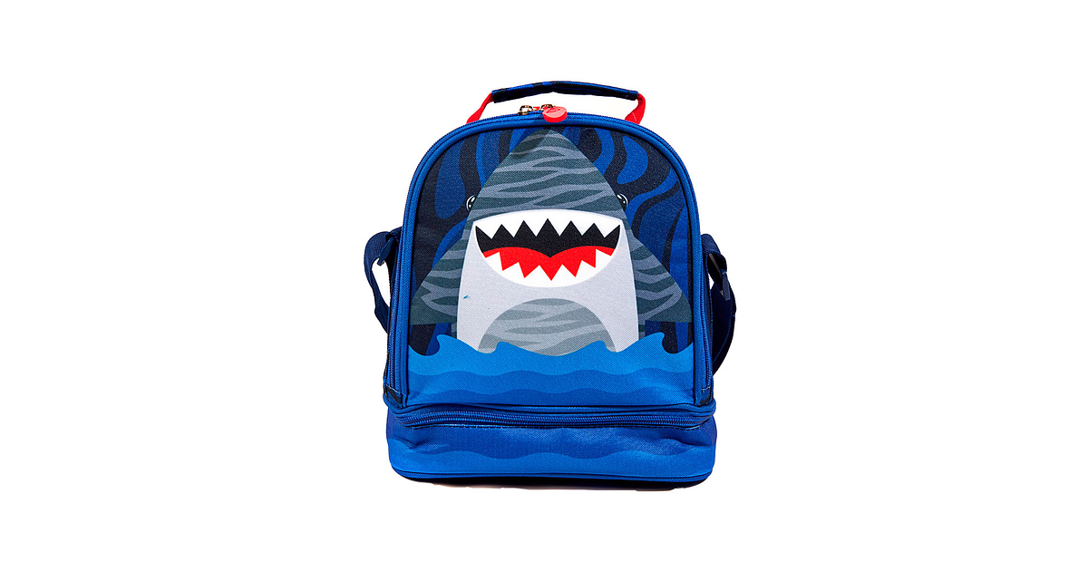 Lonchera Scribe Kids Shark Vertical