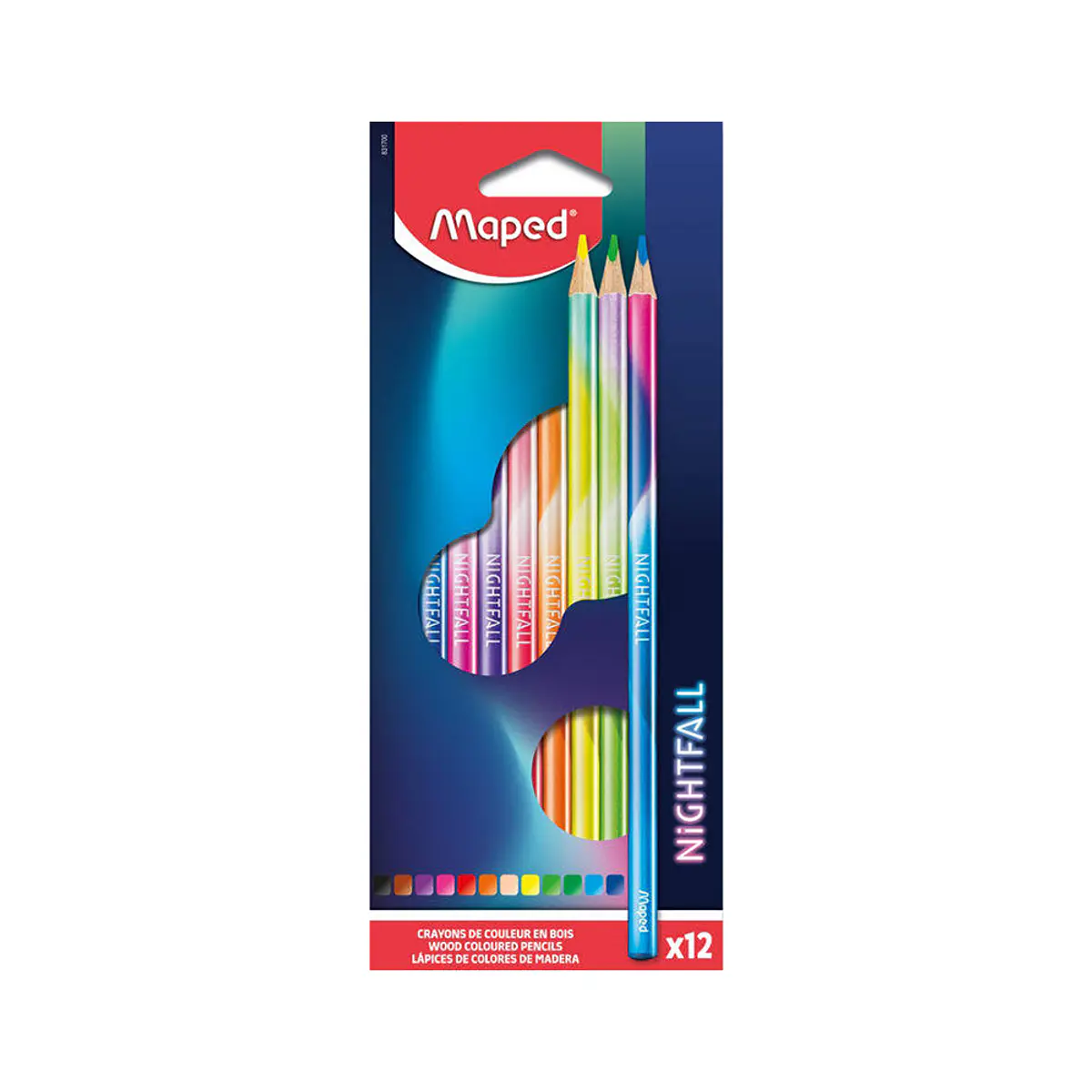 Colores Maped NightFall X 12 Unidades