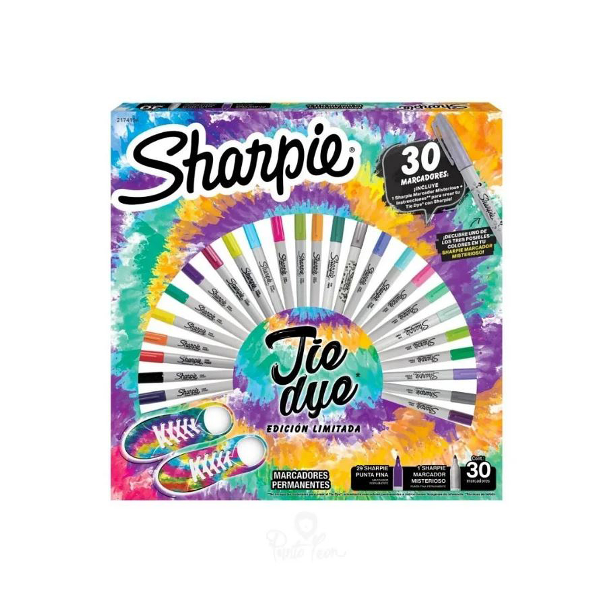 Set Sharpie Tie Dye Fino X 30 Unidades