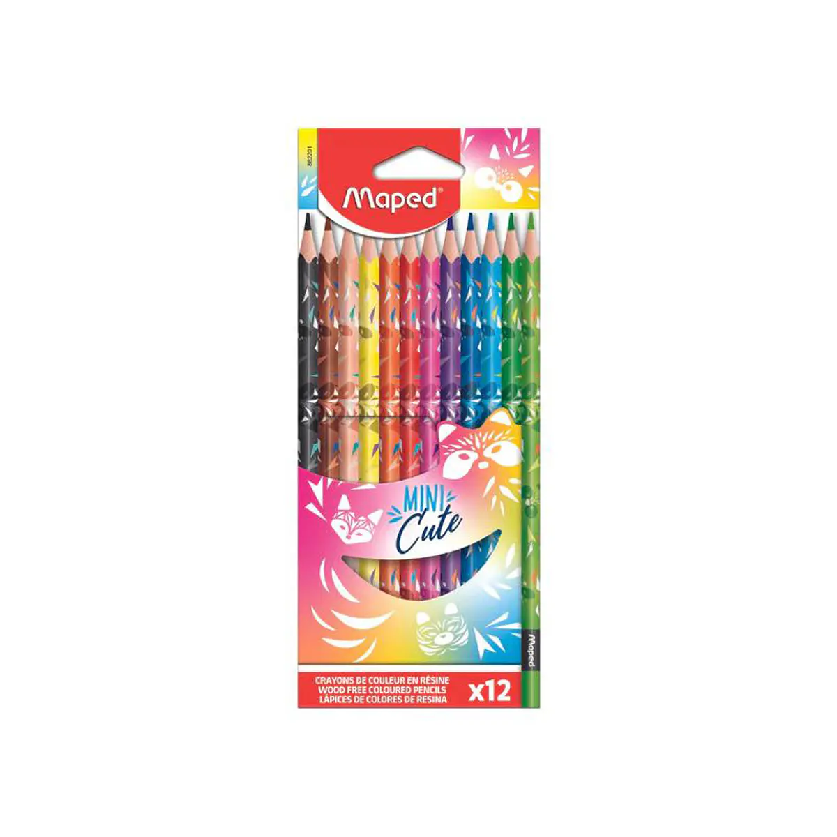 Colores Maped Mini Cute X 12 Unidades