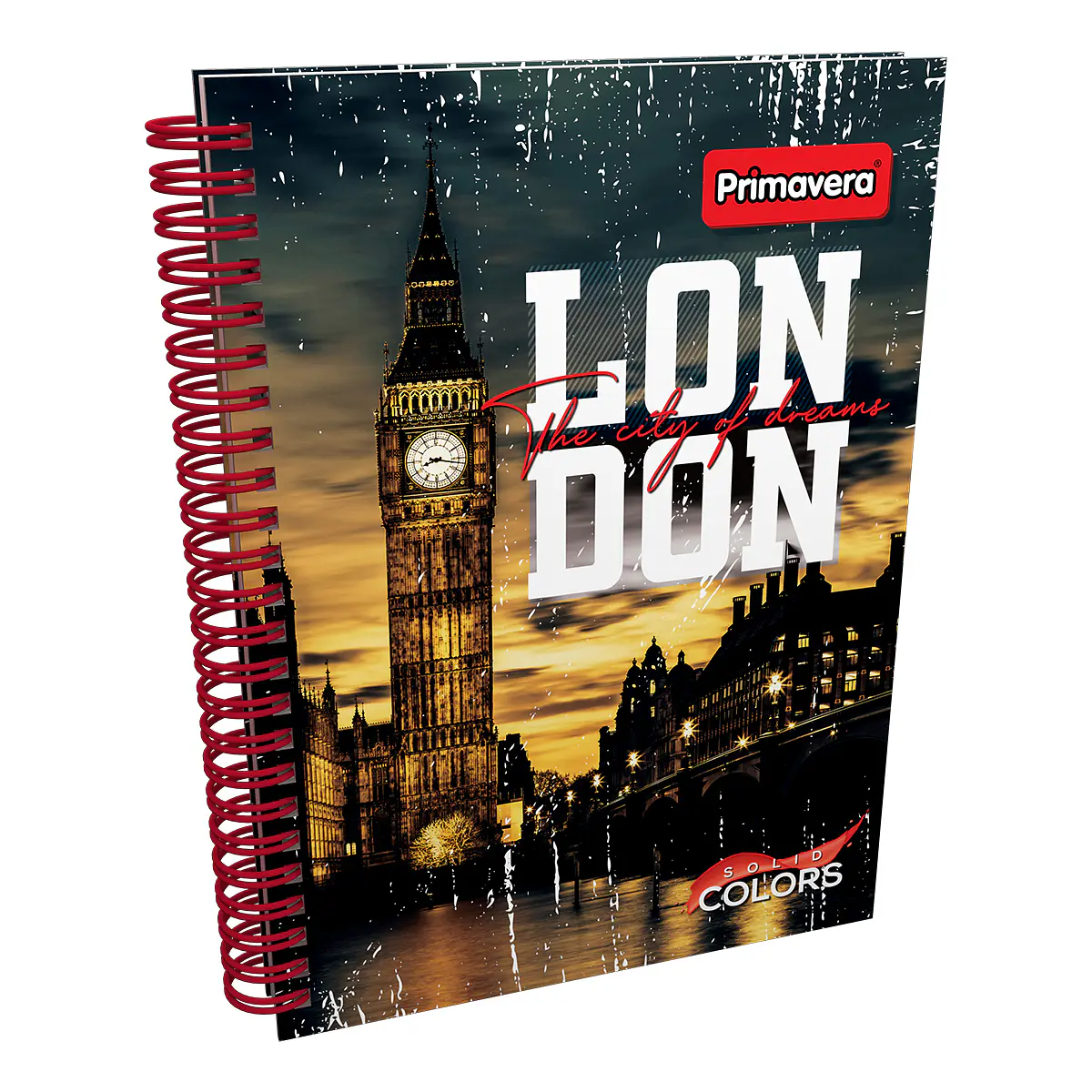 Cuaderno Primavera Argollado 5 Materias Masculino
