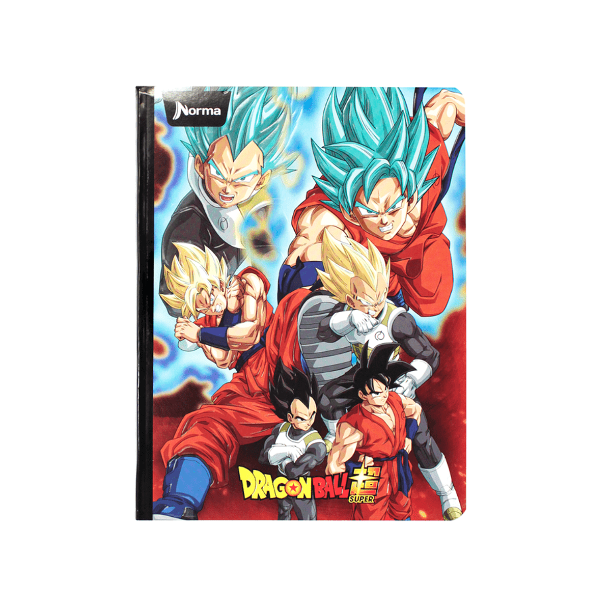 Cuaderno Cosido Dragón Ball Z 100 Hojas Doble Línea