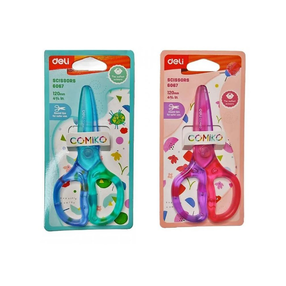 Tijera Escolar Plástica Comiko
