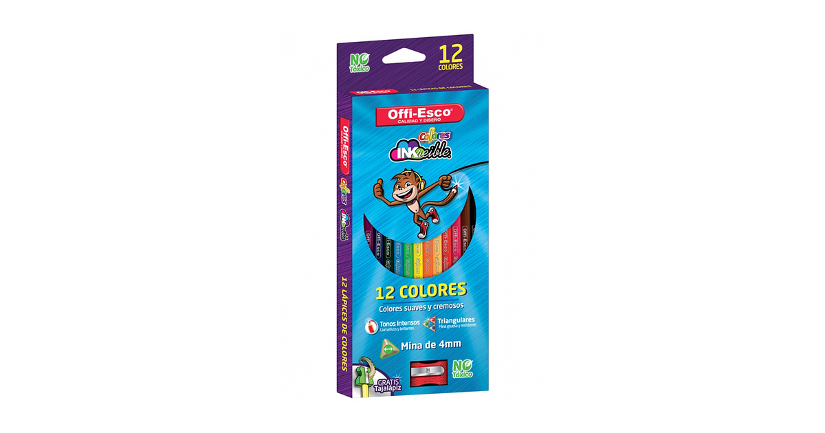 Colores Offi-Esco X 12 Unidades
