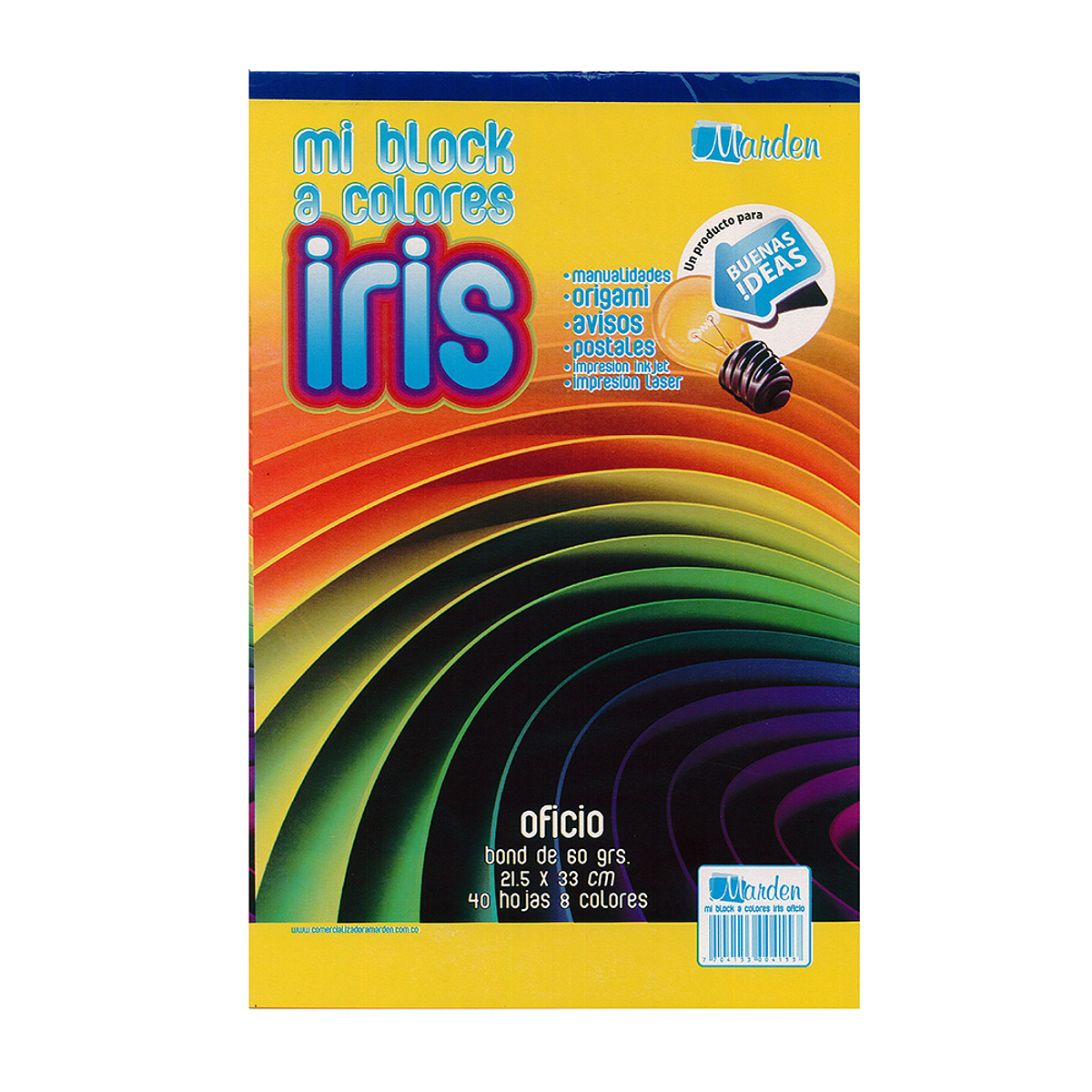 Mi Block A Colores Iris Oficio