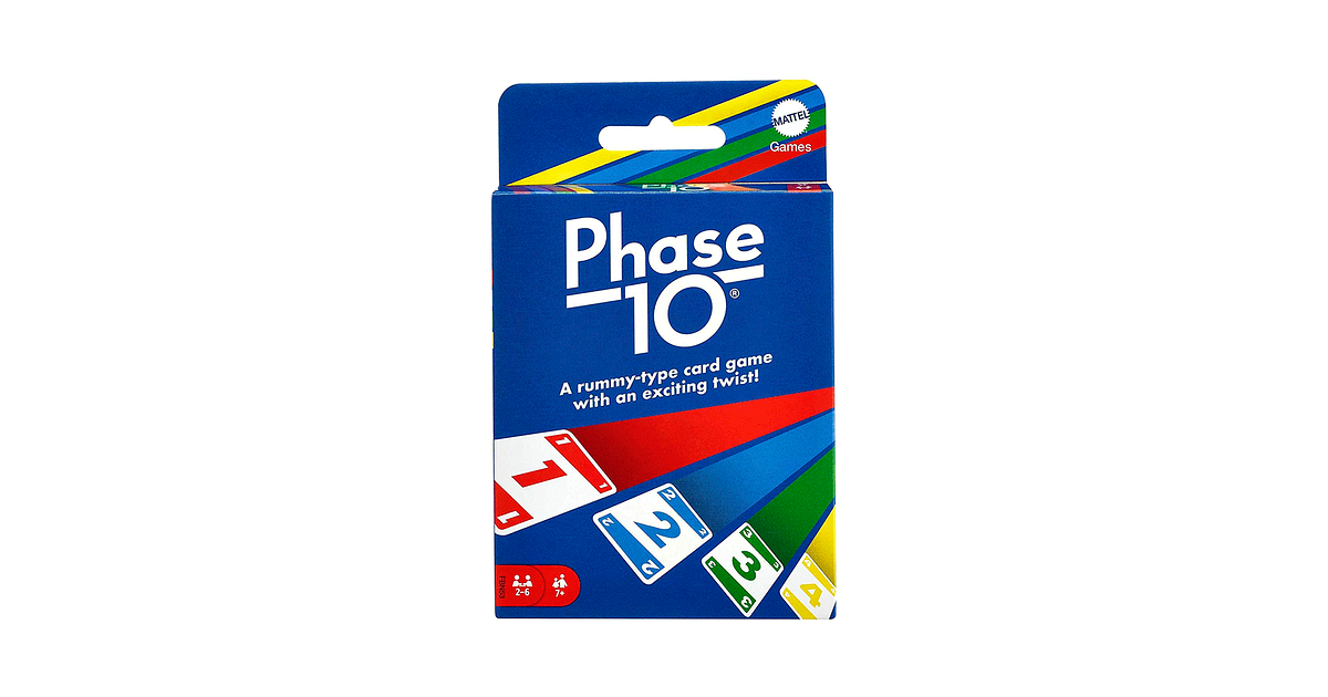 Juego De Cartas Phase 10 Mattel