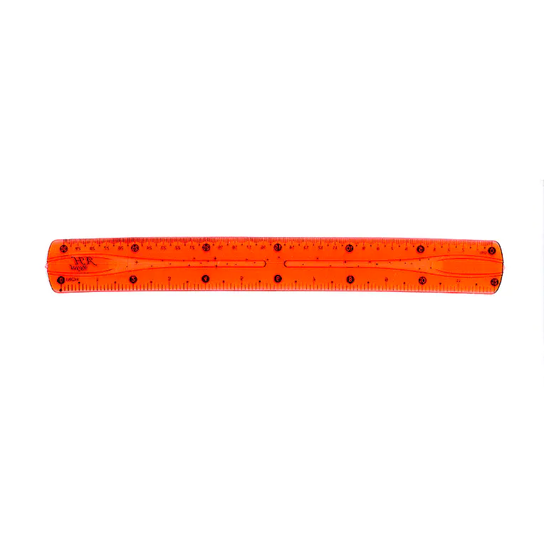 Regla Plantilla Flexible 30 Cms