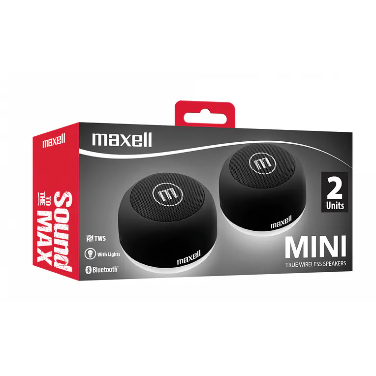 Bocina Mini Bluetooth Maxell Bt-Tws Black