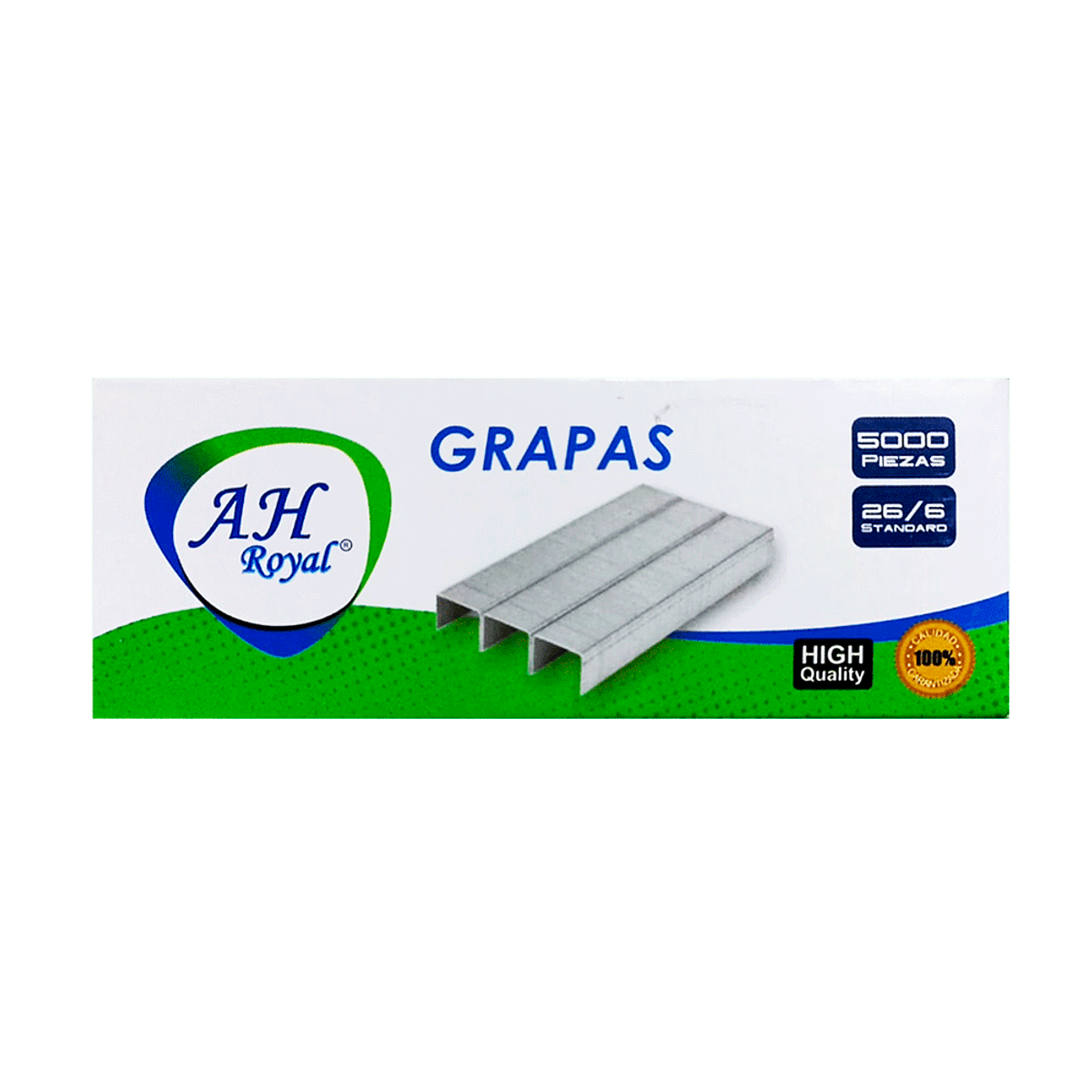 Grapa Galvanizada Standard 26/6 Ah Royal