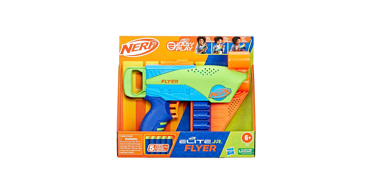 Nerf Easy Play Elite Jr Flyer Hasbro