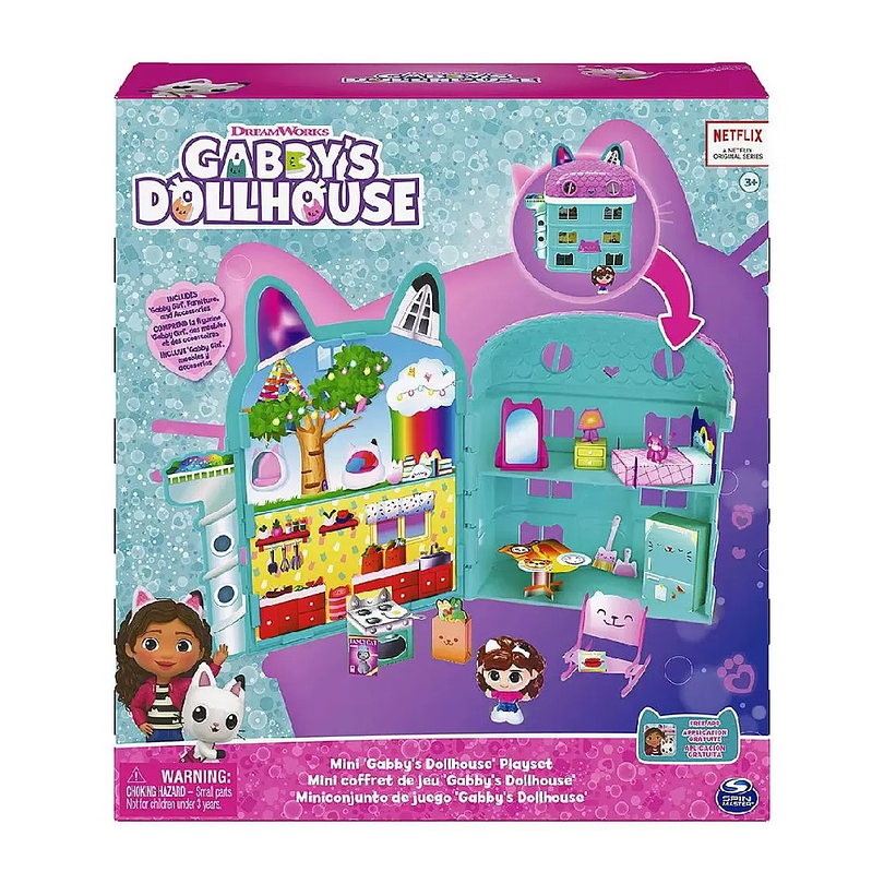 Gabby's Dollhouse Set Mini Conjunto De Juego