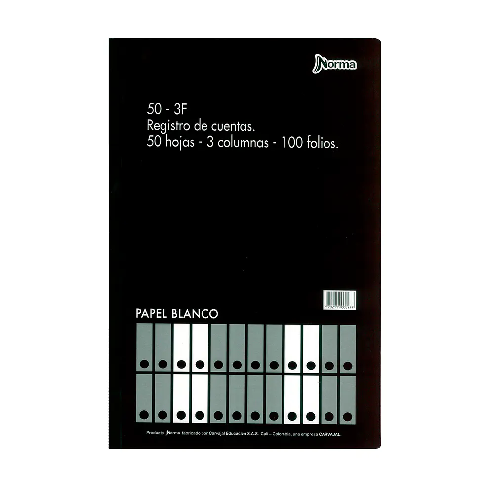 Libro De Contabilidad Anotaciones 100 Folios