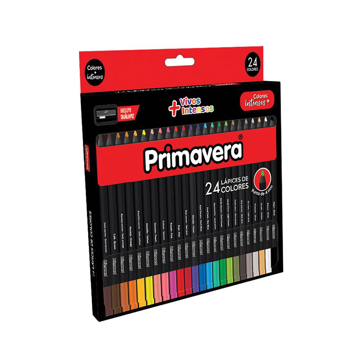 Colores Primavera Black X 24 Unidades