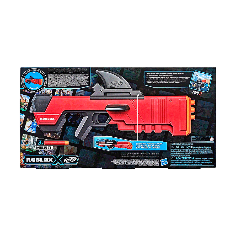Nerf Roblox MM2 Shark Seeker