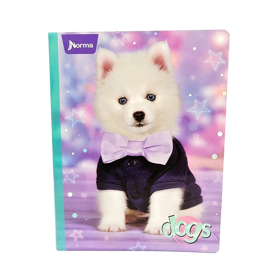 Cuaderno Cosido Norma Dogs 50 Hojas Lineas