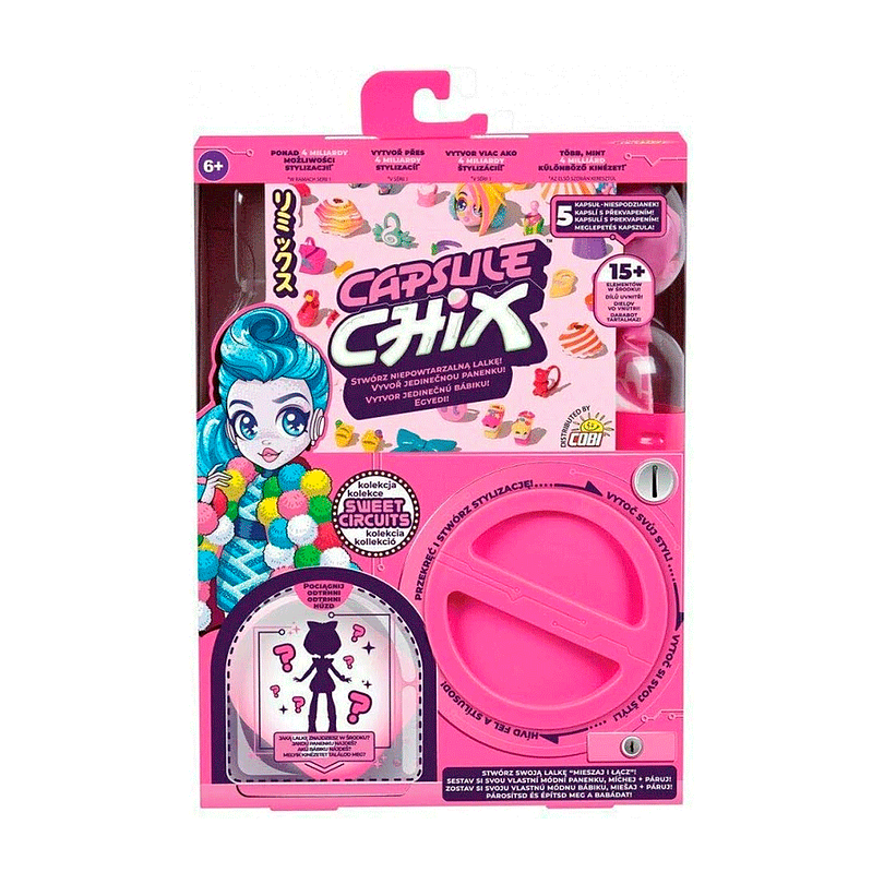 Capsule Chix S1 Sweet Circuits Muñeca