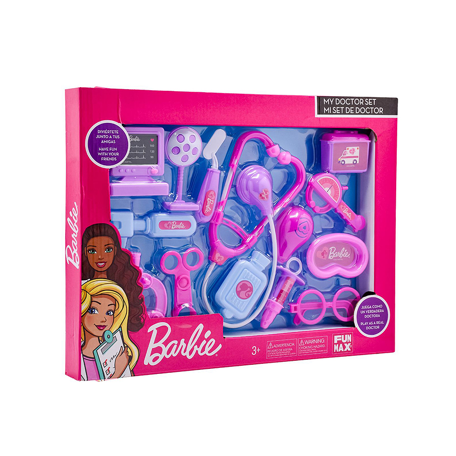 Set Accesorios De Doctora Barbie