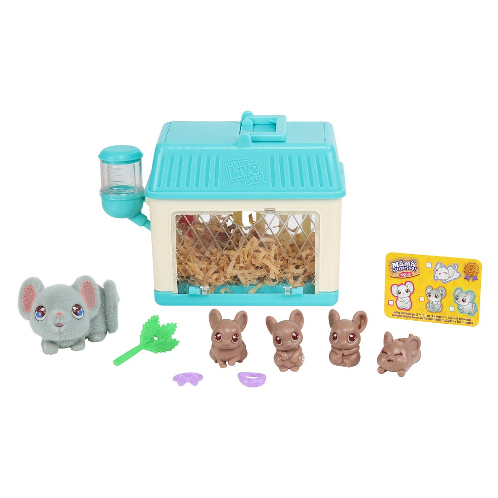 Little Live Pets Mamá Sorpresa Set Juego Mini Raton / Conejo