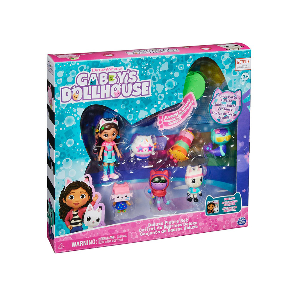 Gabby's DollHouse Set Figuras De Lujo Ed. Fiesta