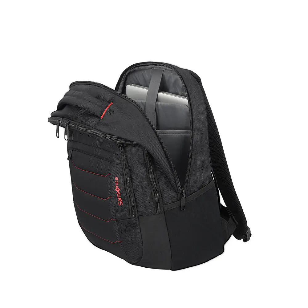 Morral Samsonite Acceleration Titan Negro/Rojo