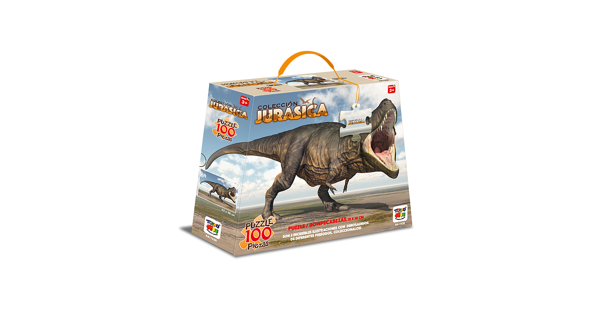 Rompecabezas X 100 Piezas Colección Jurásica